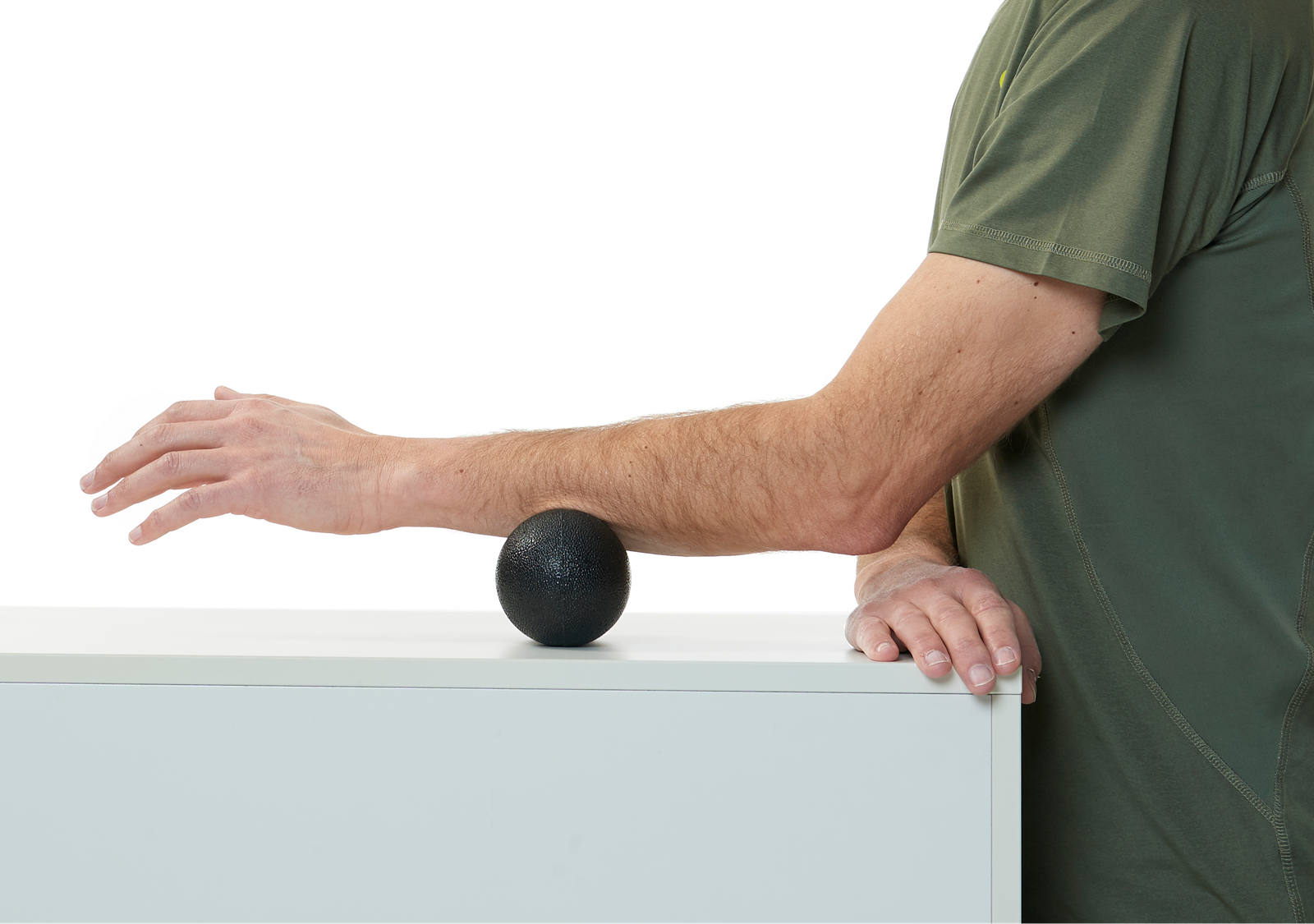 Fascia ball helps with muscle tension