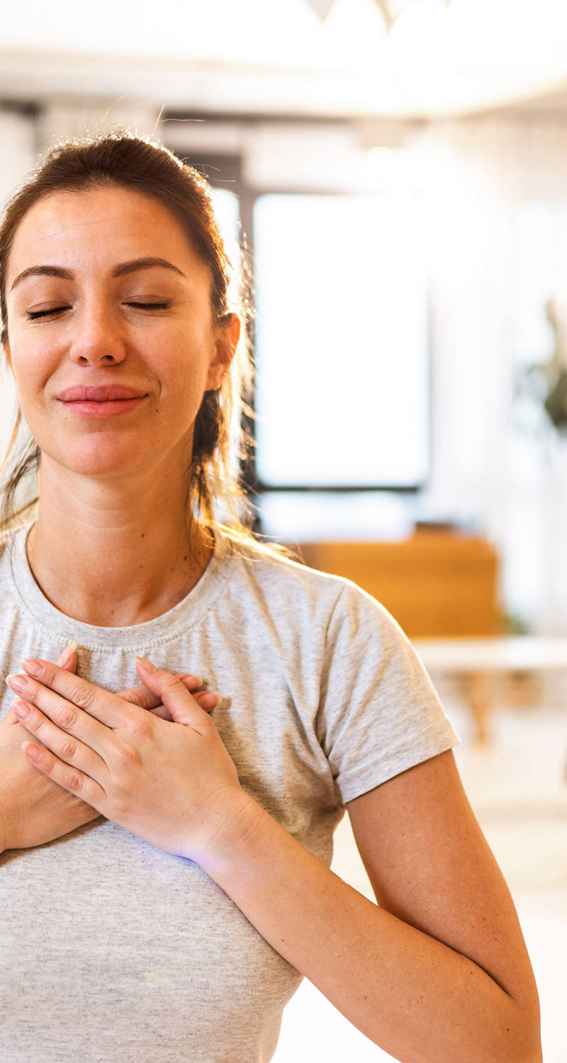 Exercices de respiration pour moins de stress et plus de calme