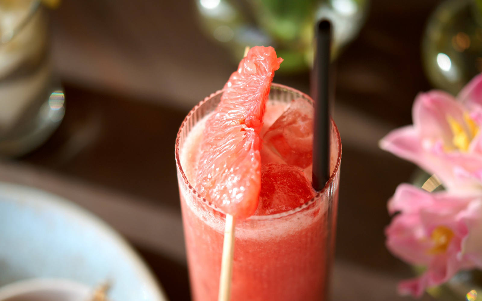 Ricetta mocktail al pompelmo con zenzero e vaniglia