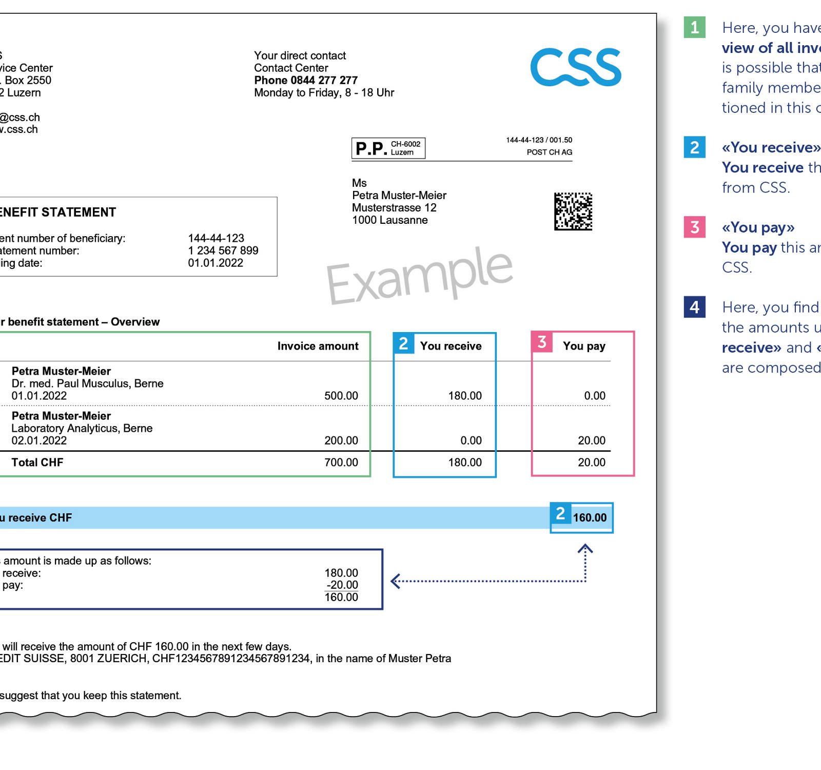 Understanding bills & payments at CSS
