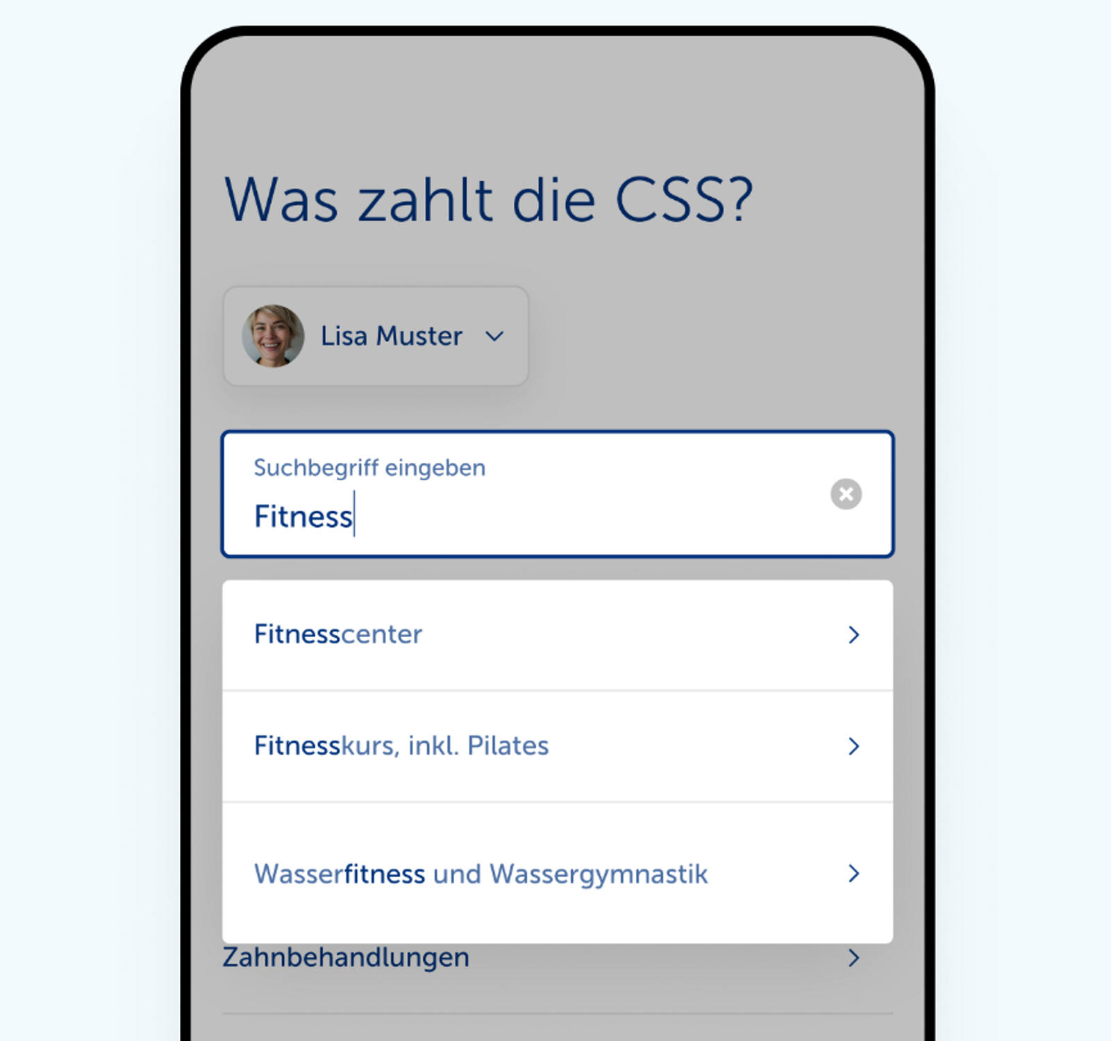 myCSS-App – Kundenportal der CSS