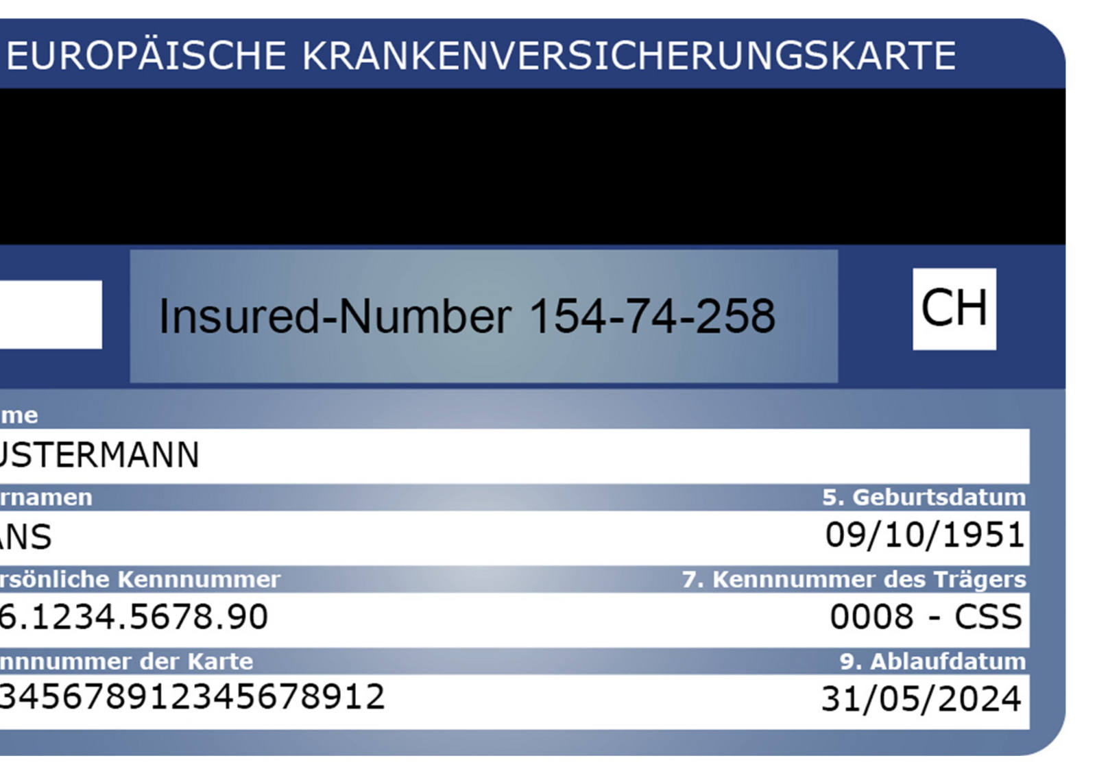 Order new insurance card – it's quick and easy with CSS